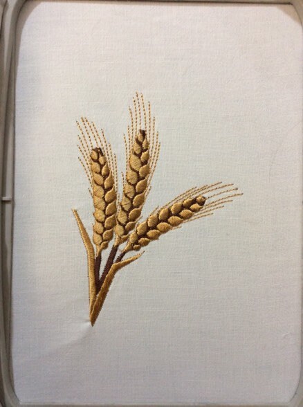 Wheat embroidery designs spikelets machine embroidery design | Etsy