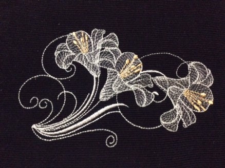 Lily Embroidery Design Flower Machine Embroidery Designs - Etsy Canada