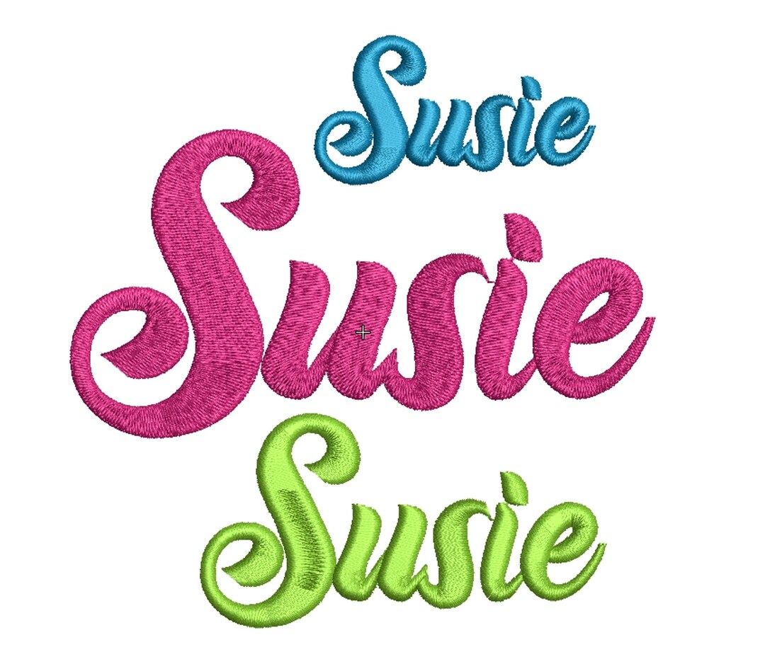 Custom Name Embroidery Designs. Personalized Names Machine Embroidery ...