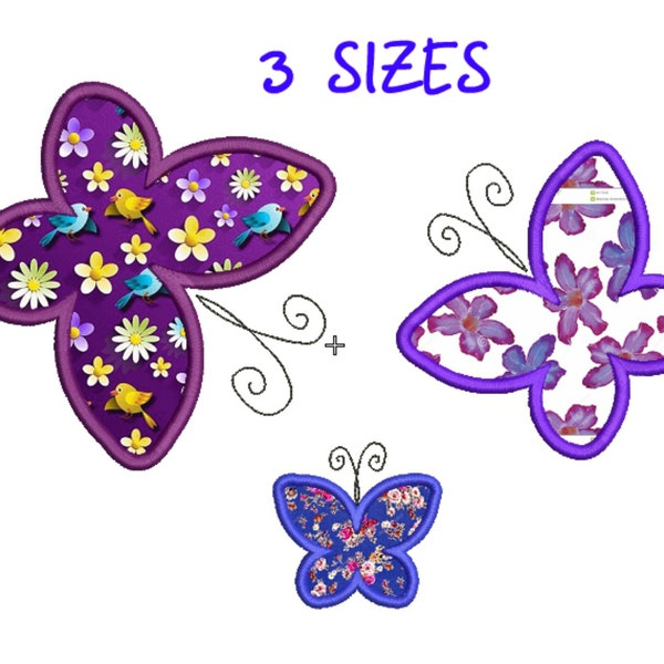 Applique Butterfly - Etsy