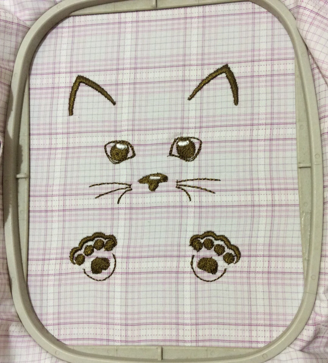 Cute Kitten Embroidery Design Cat Machine Embroidery Design - Etsy