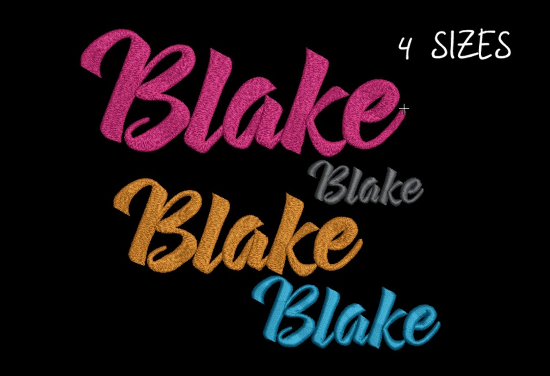 Custom Name Embroidery Designs. Personalized Name Embroidery Designs ...