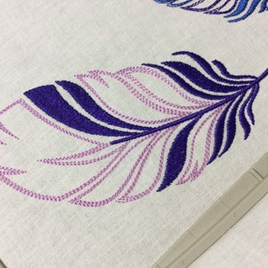 Feather Embroidery Designs Birds Feather Set Machine Embroidery Design ...