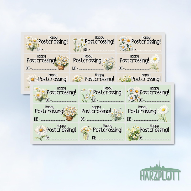 Postcrossing Sticker - Etsy