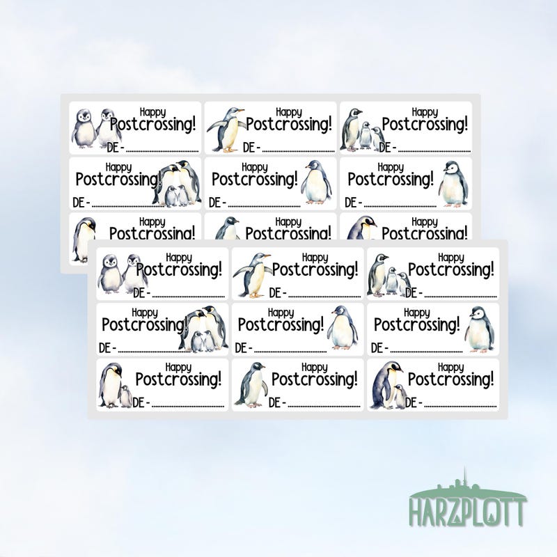 Postcrossing Sticker - Etsy