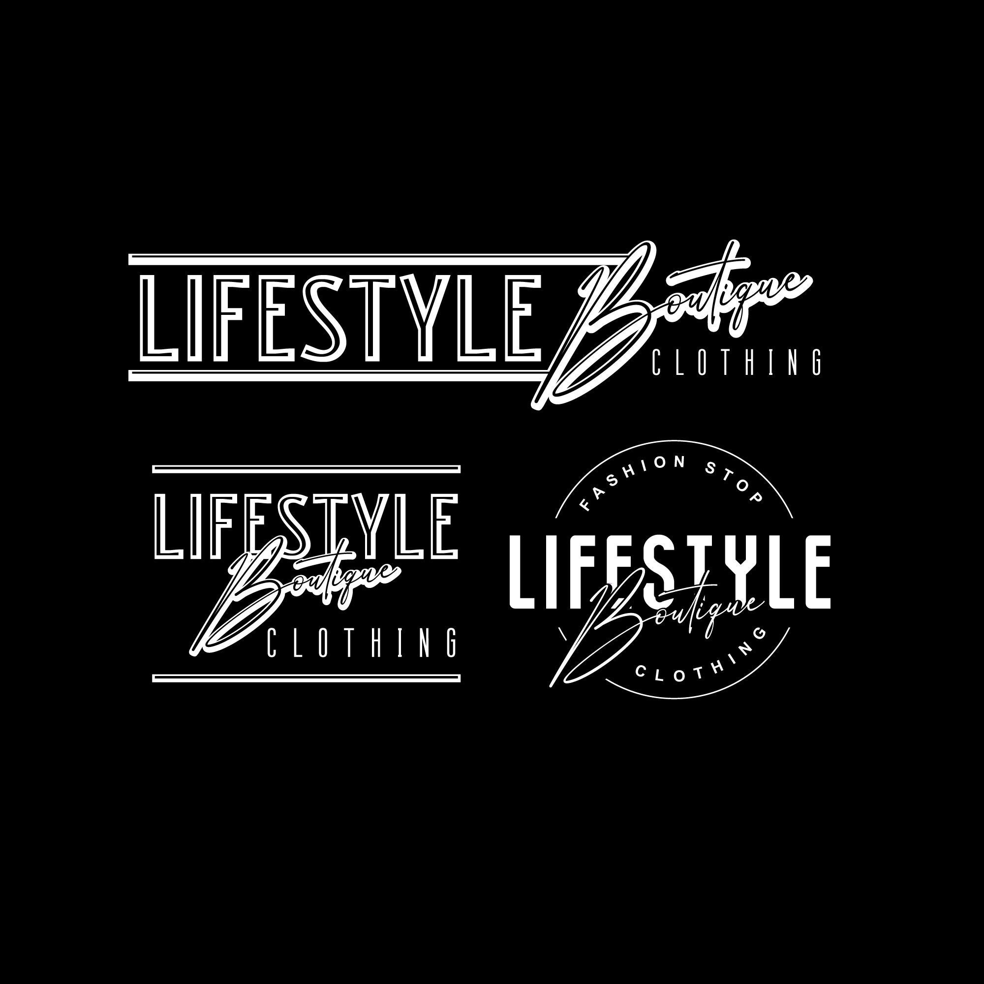 Lifestyle Boutique Logo Premade Logo Design Boutique Logo - Etsy