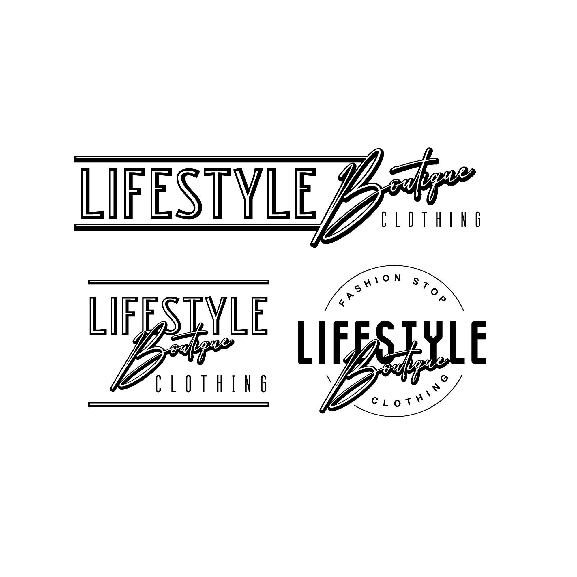 Lifestyle Boutique Logo Premade Logo Design Boutique Logo - Etsy