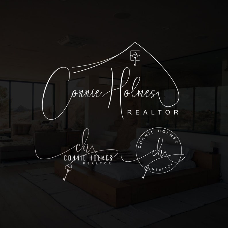 Real Estate Logo, Realtor Logo, Premade Realtor Logo, Signature Logo ...