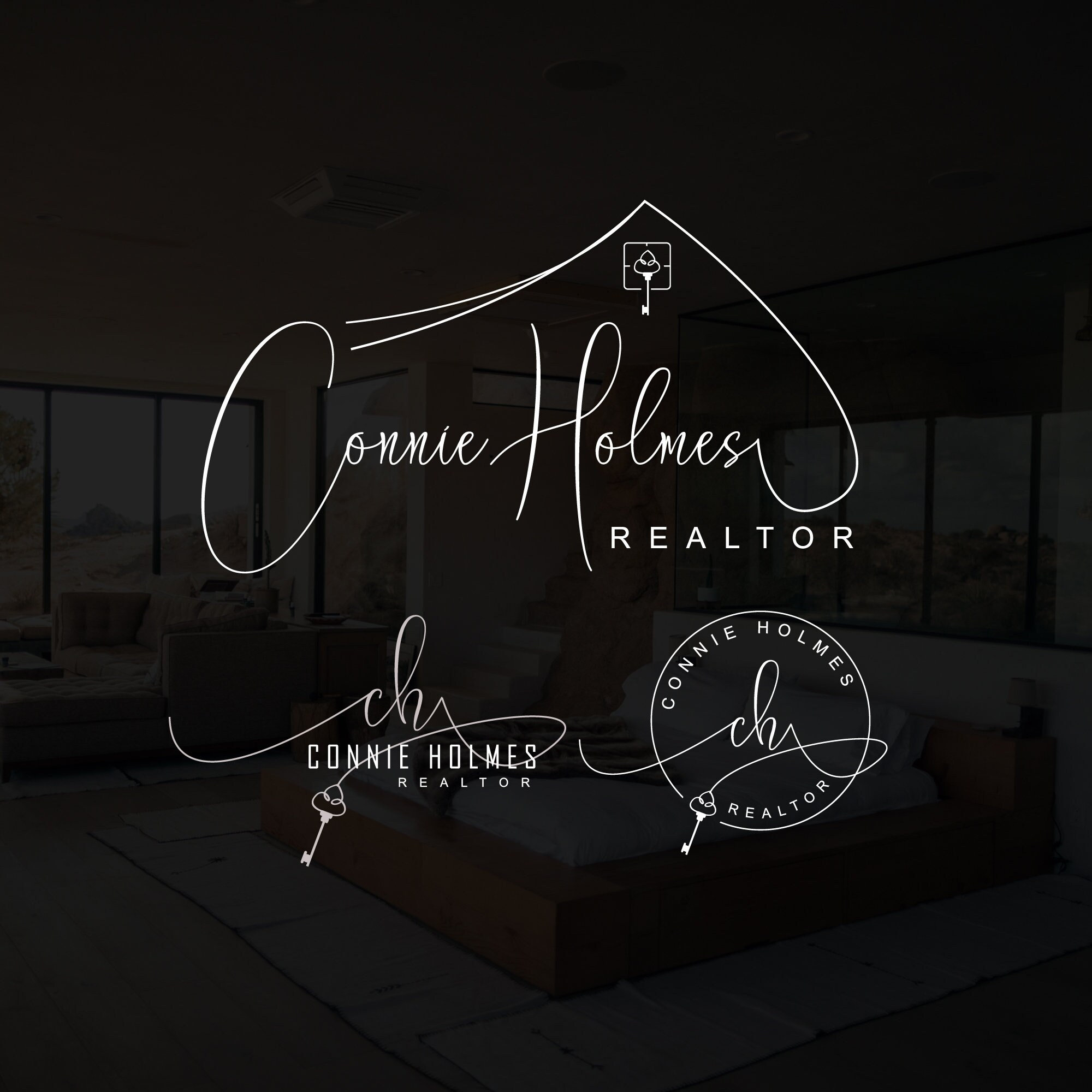 Real Estate Logo Realtor Logo Premade Realtor Logo - Etsy