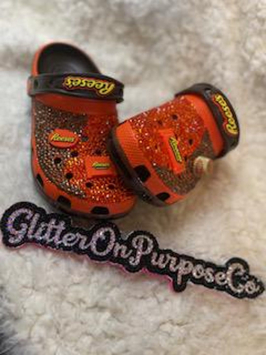 Blinged Clogs Rhinestoned Clogs Custom Crocs Bedazzled Clogs Birthday ...