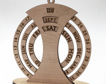 Rotating Calendar | Etsy