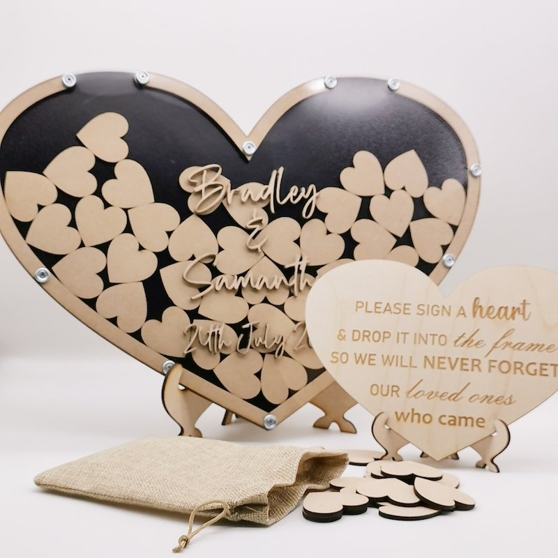 Shadow Box Guestbook - Etsy