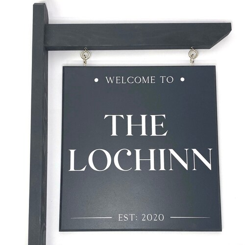 Customisable Hanging Bar Name Sign Perfect for Home Bars or - Etsy