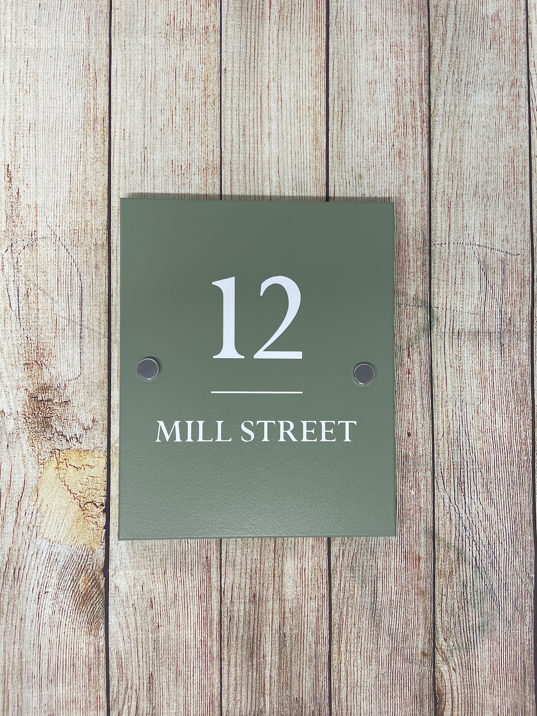 Custom Wall Mounted House Sign: New Home Gift - Etsy