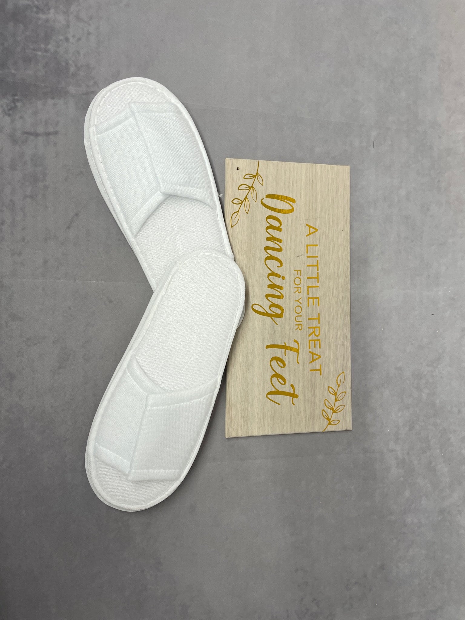Wedding Slippers Sign A Little Treat for Your Dancing Feet. - Etsy UK