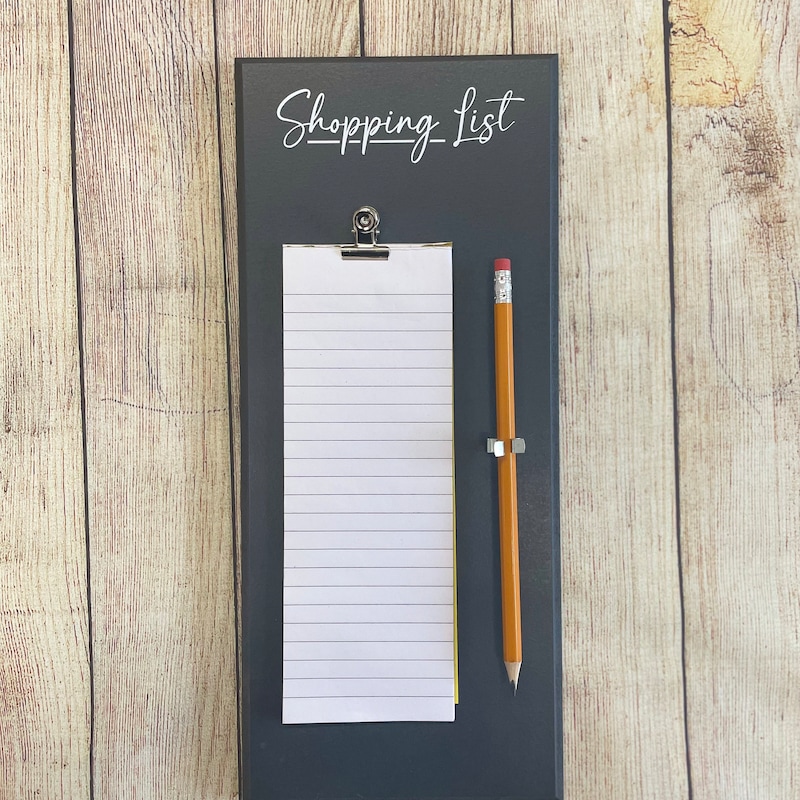 Shopping List Holder - Etsy