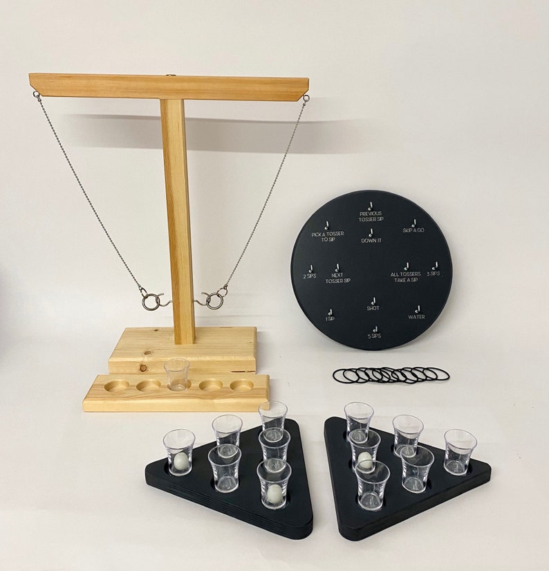 Drinking Game Bundle Trio of Bar Games Home Bar | Etsy