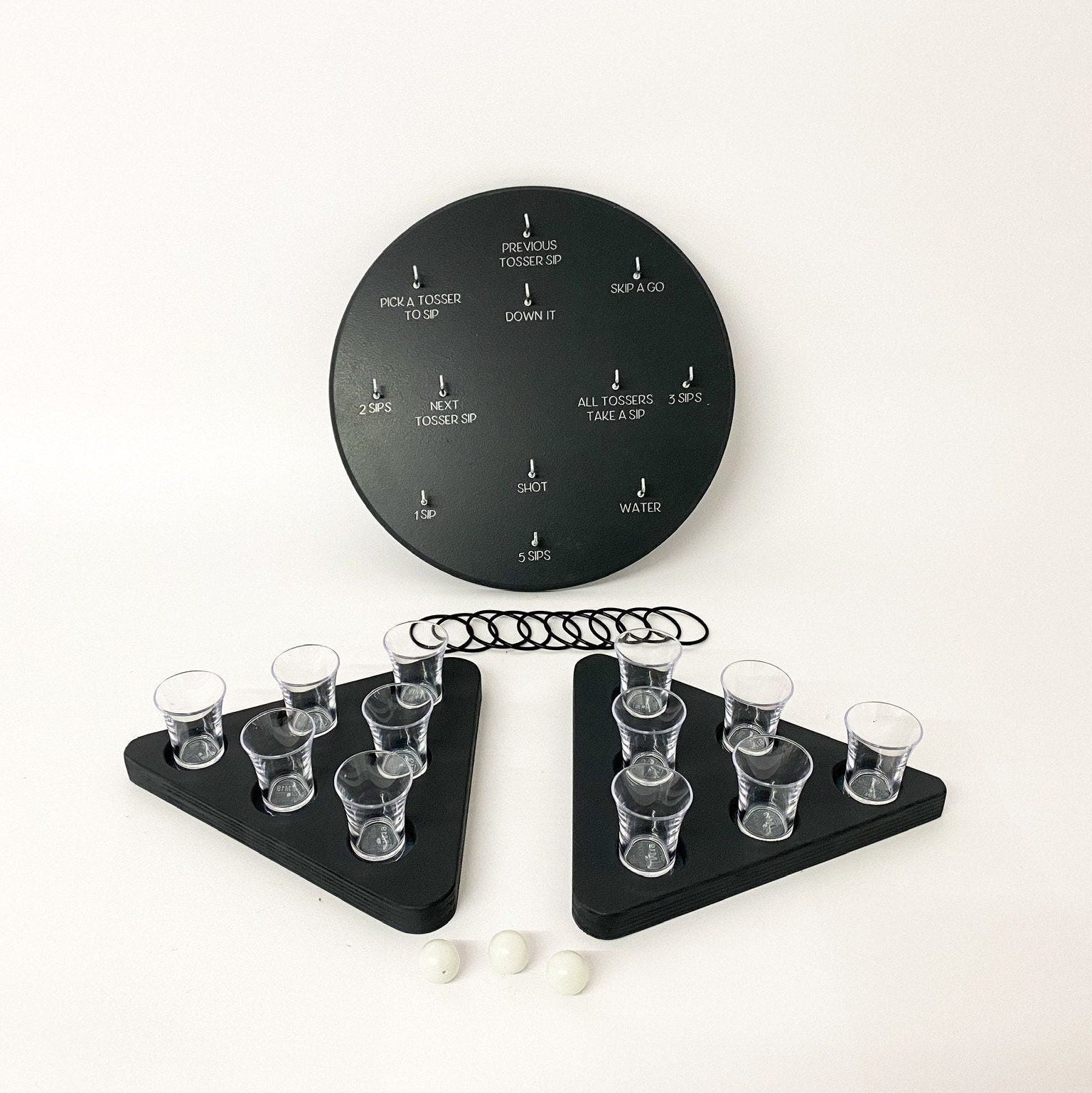 Drinking Game Duo | Bar Game | Home Bar Accessories | Customisable Game ...