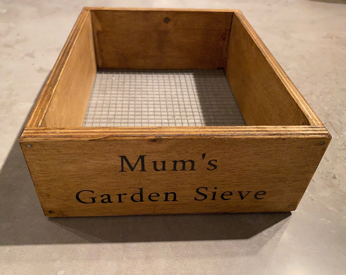 Small Garden Sieve Perfect for seed compost Mothers Day | Etsy