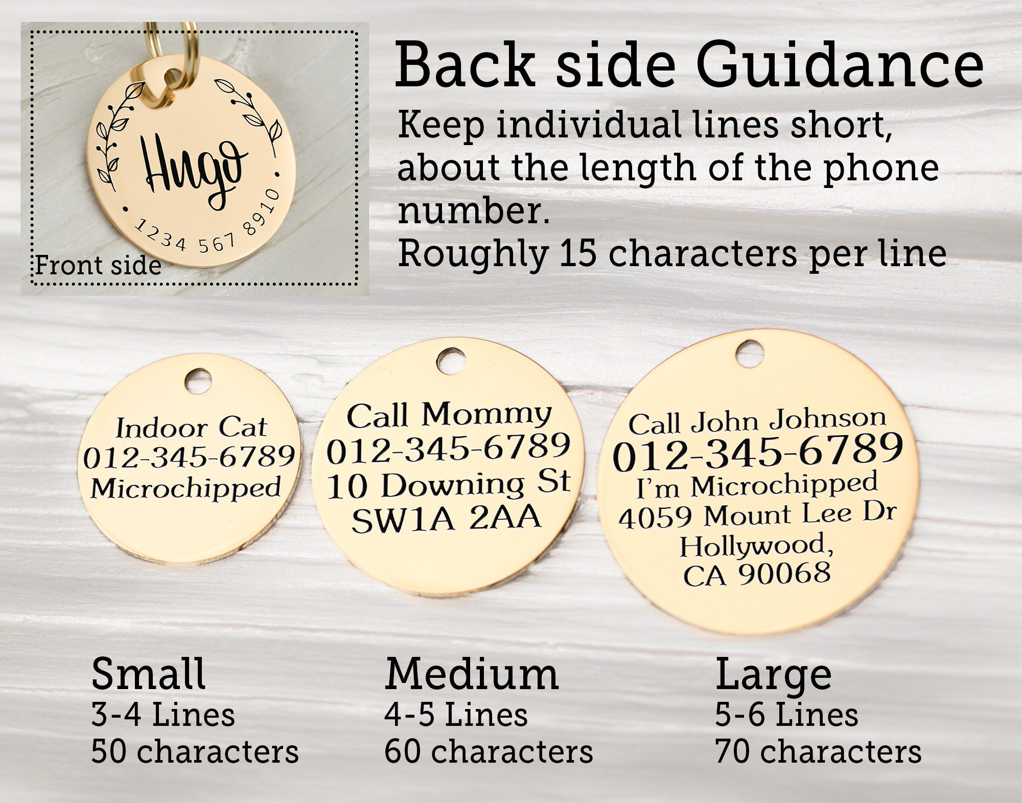 Engraved Dog Tag Dog ID Tag Pet Tag Personalized Dog Name Tag - Etsy UK