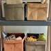 Storage Box Natural Kraft Washable Paper Vegan Eco Friendly Home ...
