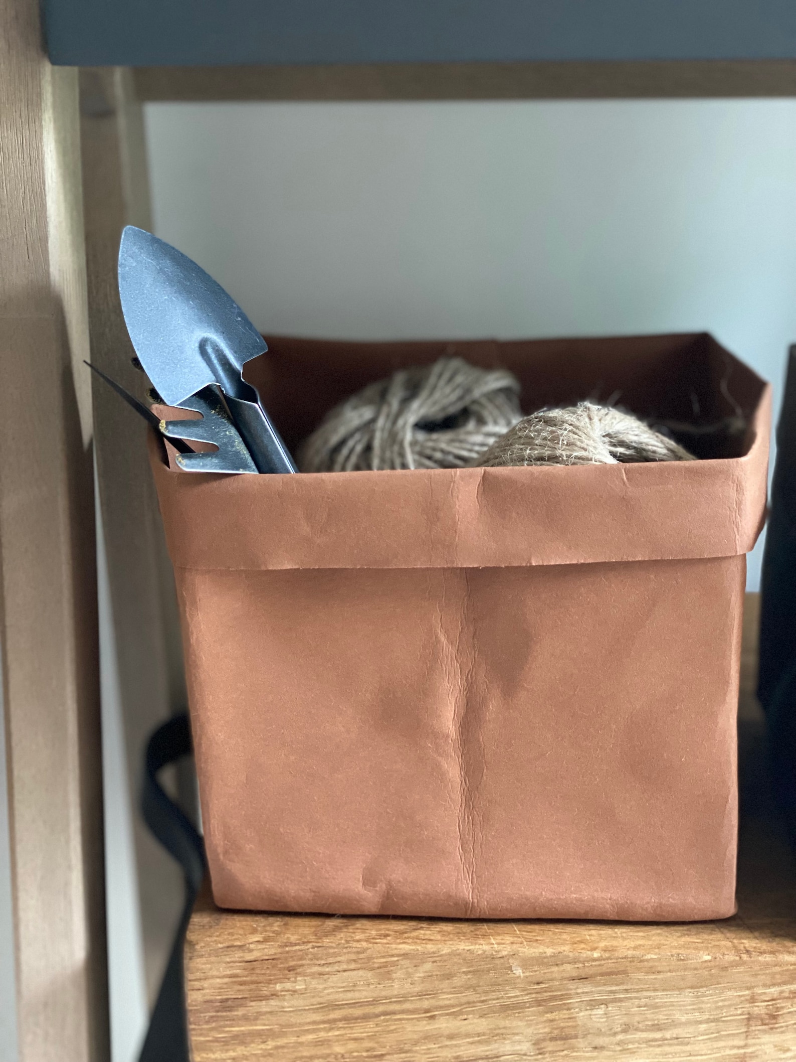 Storage Container Natural Kraft Washable Paper Home Storage - Etsy