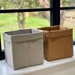 Storage Box Natural Kraft Washable Paper Vegan Eco Friendly Home ...