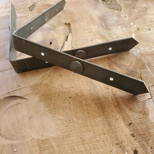 4-Piece Rustic metal corners metal corner bracket corner | Etsy