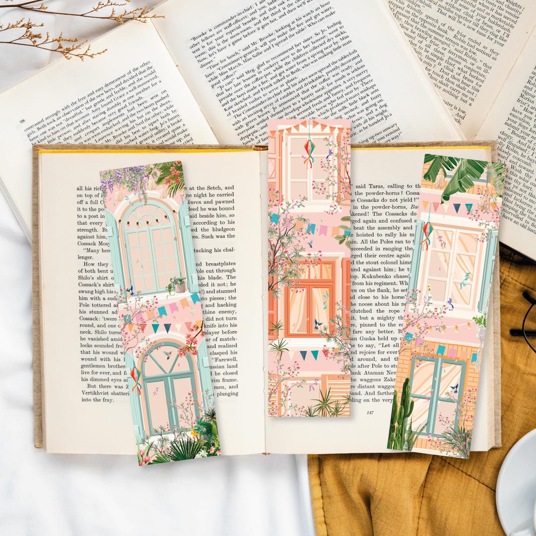 Festa Junina Bookmarks - Brazilian Stationery, Reading Accessory ...