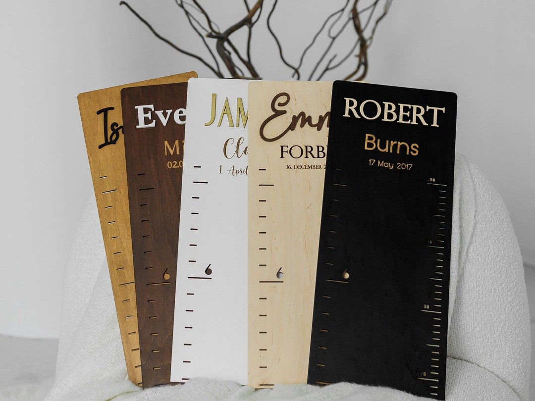 Growth Chart, Wooden Growth Chart, Height Chart, Kids Growth Chart - Etsy