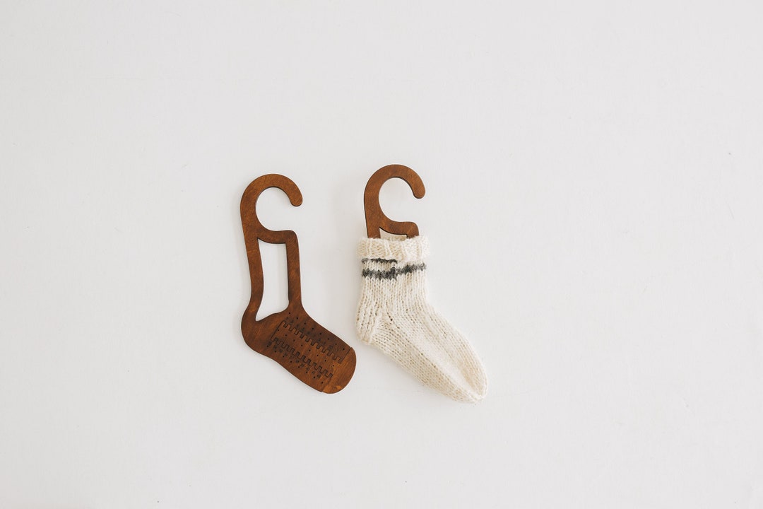 Painted Adjustable Sock Blockers: Handmade Knitting Dryer - Etsy