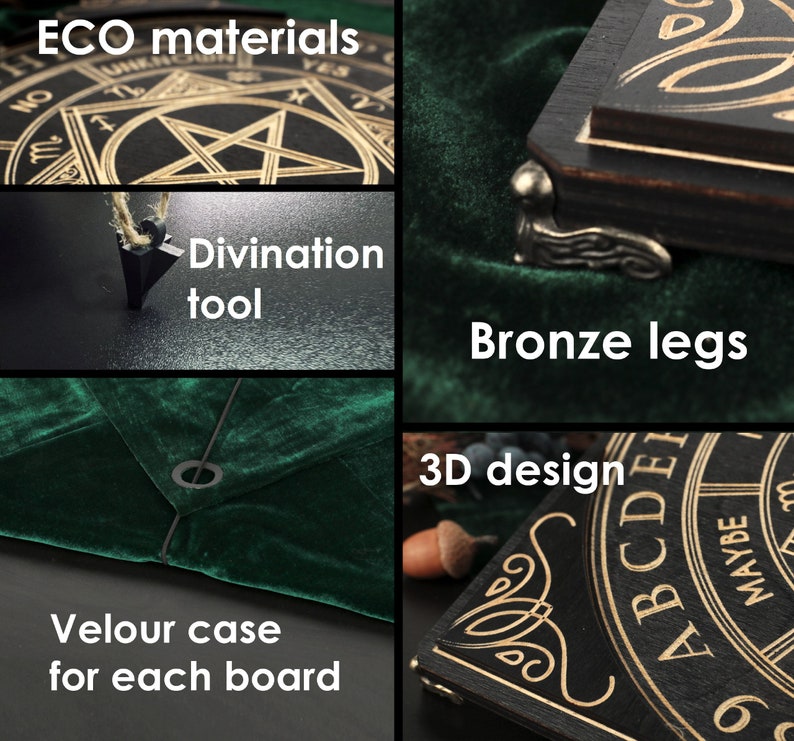 Pendulum Board Witch Board Spiritual Dowsing Board Spirit - Etsy