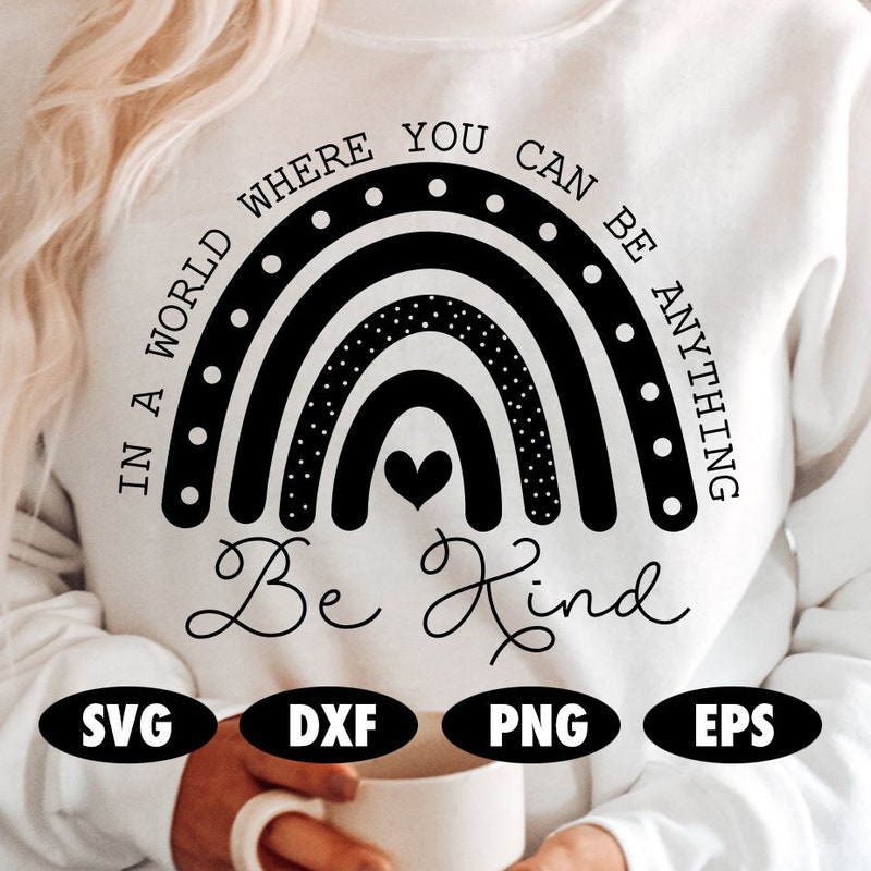 Be Kind Svg - Etsy