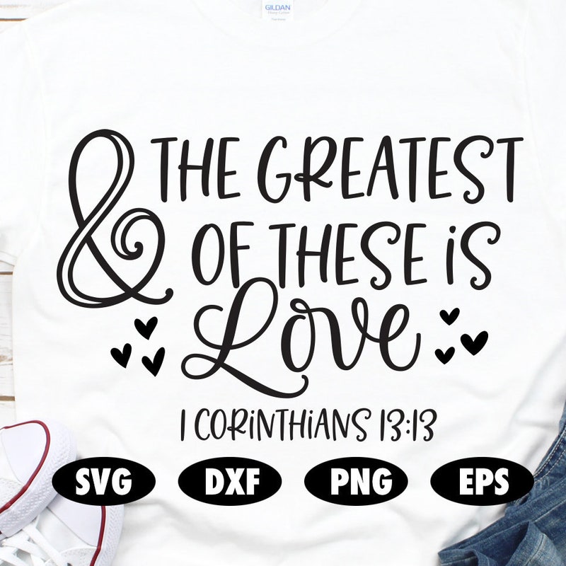 The Greatest is Love - Etsy