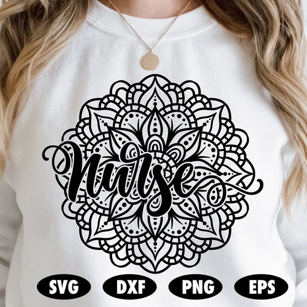 Nurse Mandala - Etsy
