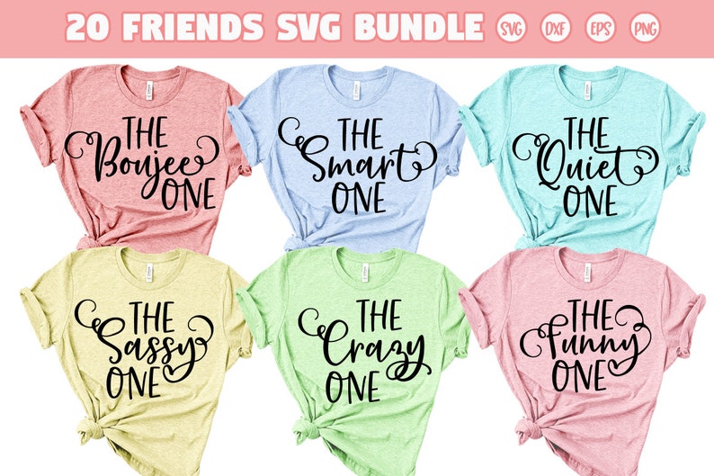 Friends Svg Bundle Friends Svg Friendship Svg Bundle - Etsy