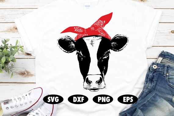 Heifer bandana svg Cow bandana svg Cow svg Heifer svg Cute | Etsy
