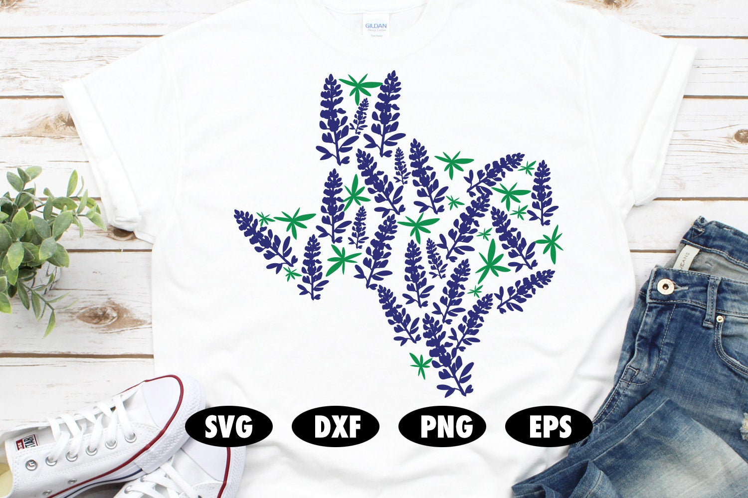 Texas Svg Bluebonnet Svg Texas State Svg State Svg USA - Etsy