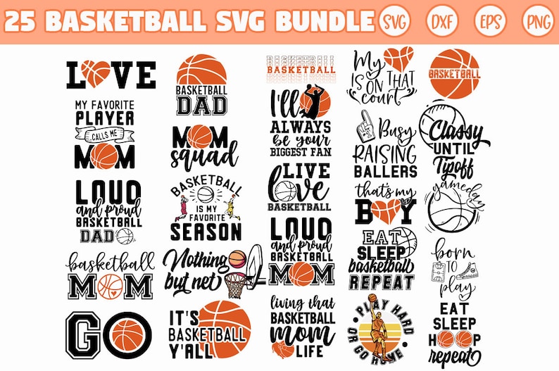 Basketball Bundle Svg Basketball Quotes Svg Basketball Svg - Etsy