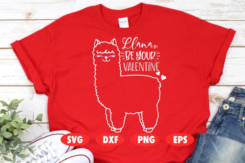 Llama Be Your Valentine Svg Llama Svg Pun Svg Love You Svg - Etsy