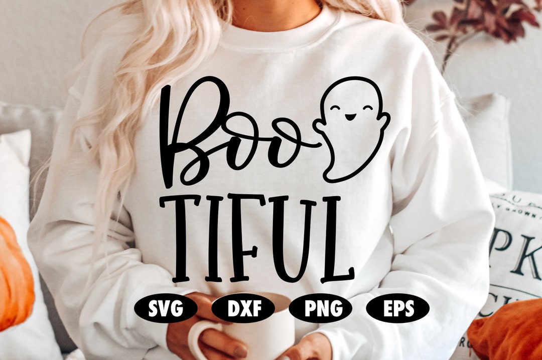 Bootiful Svg, Ghost Svg, Halloween Svg, Kids Halloween Svg, Baby ...
