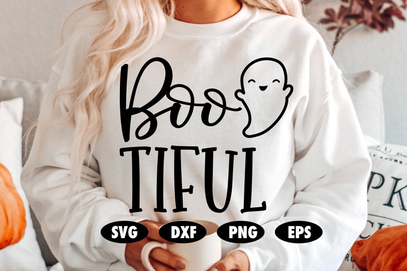 Bootiful Svg Ghost Svg Halloween Svg Kids Halloween Svg - Etsy