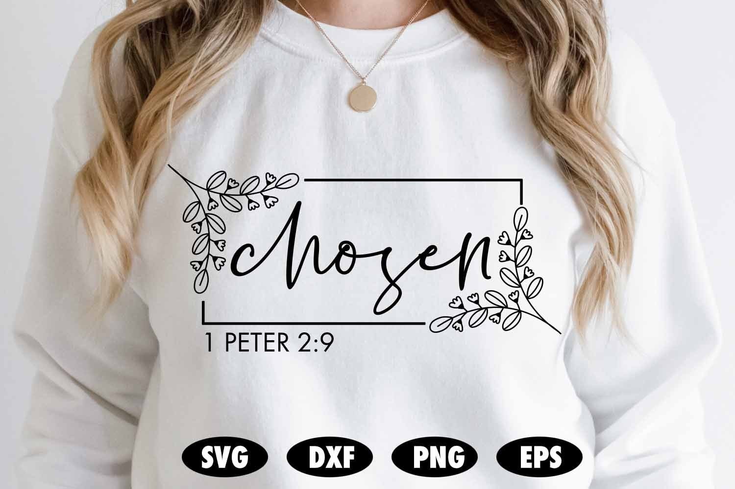 Chosen Svg God Svg Christian Svg Religious Svg Religion - Etsy