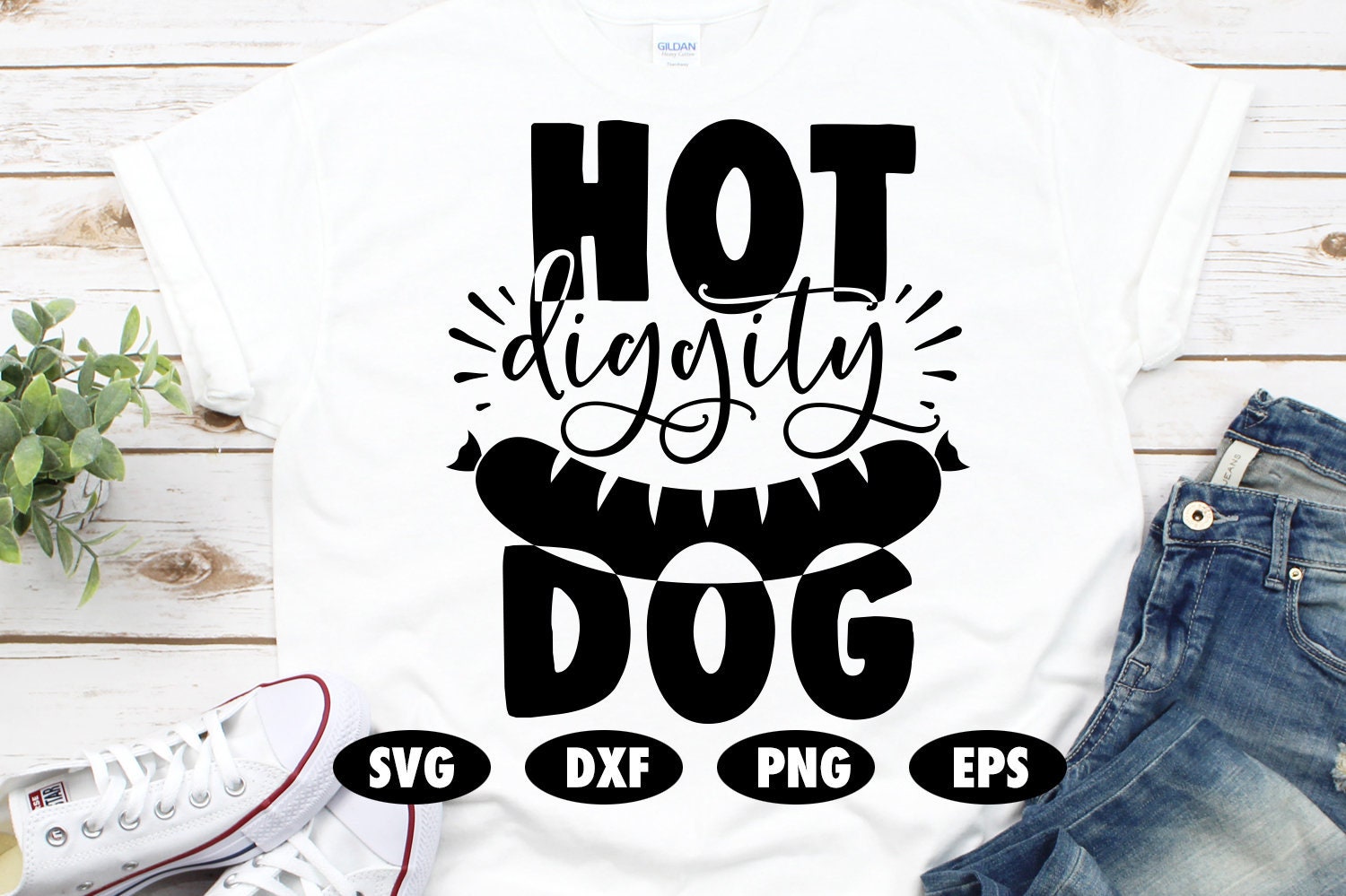 Hot Diggity Dog Svg Grill Svg Barbecue Svg BBQ Svg Dad - Etsy