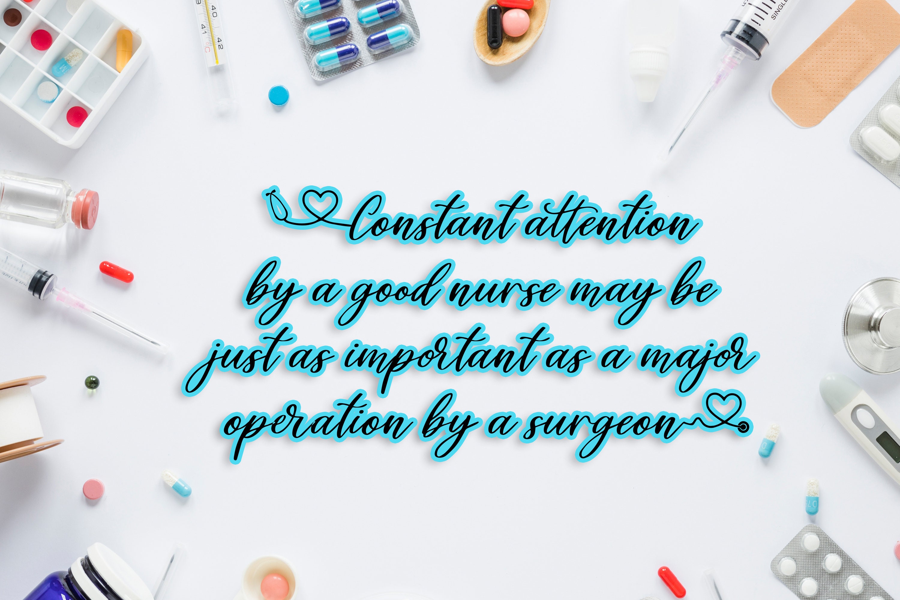 Healers Font, Nurse Font, Doctor Font, Stehoscope Font, Nurse Alphabet ...