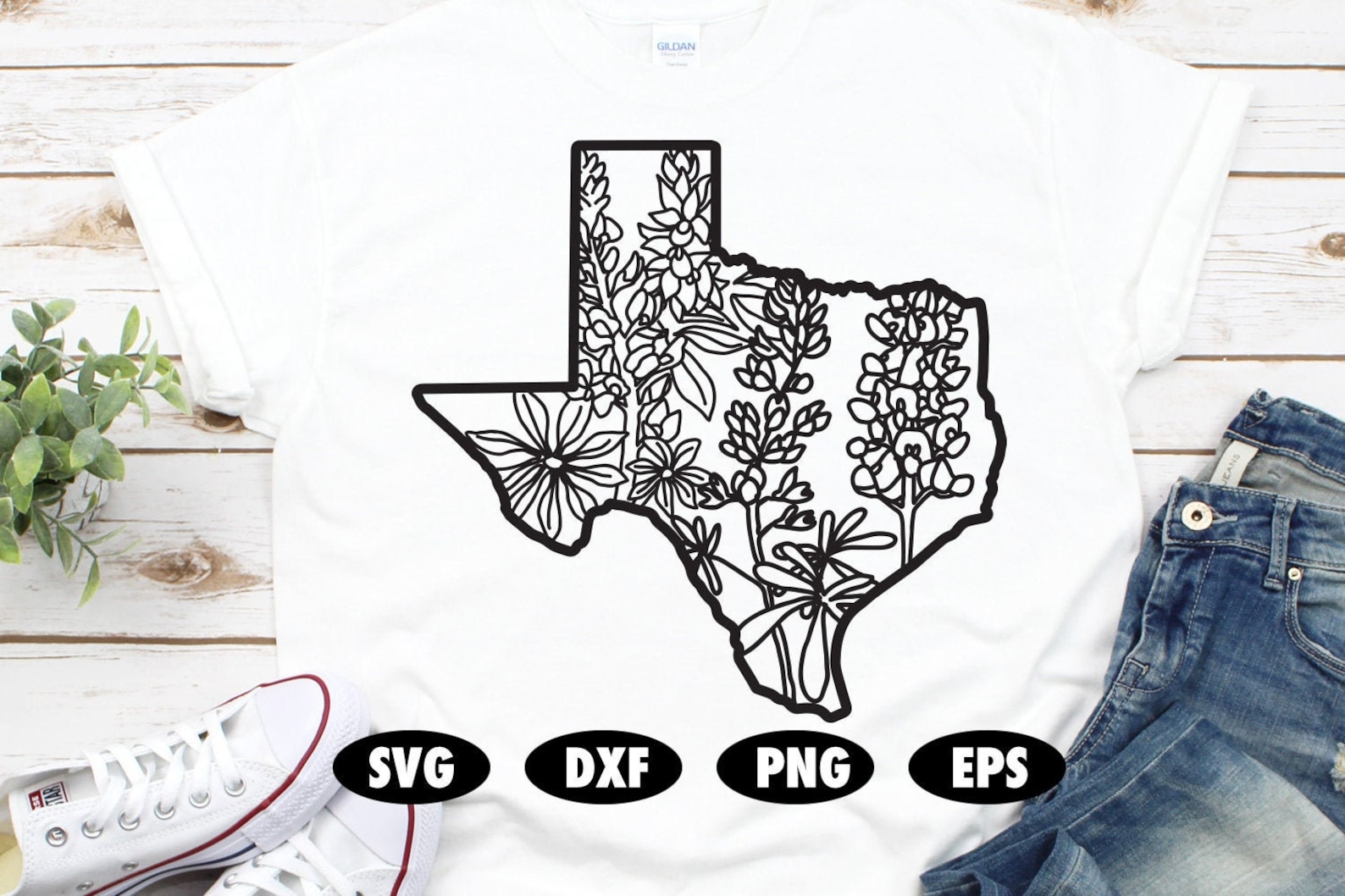 Texas Svg Bluebonnet Svg Texas State Svg State Svg USA - Etsy