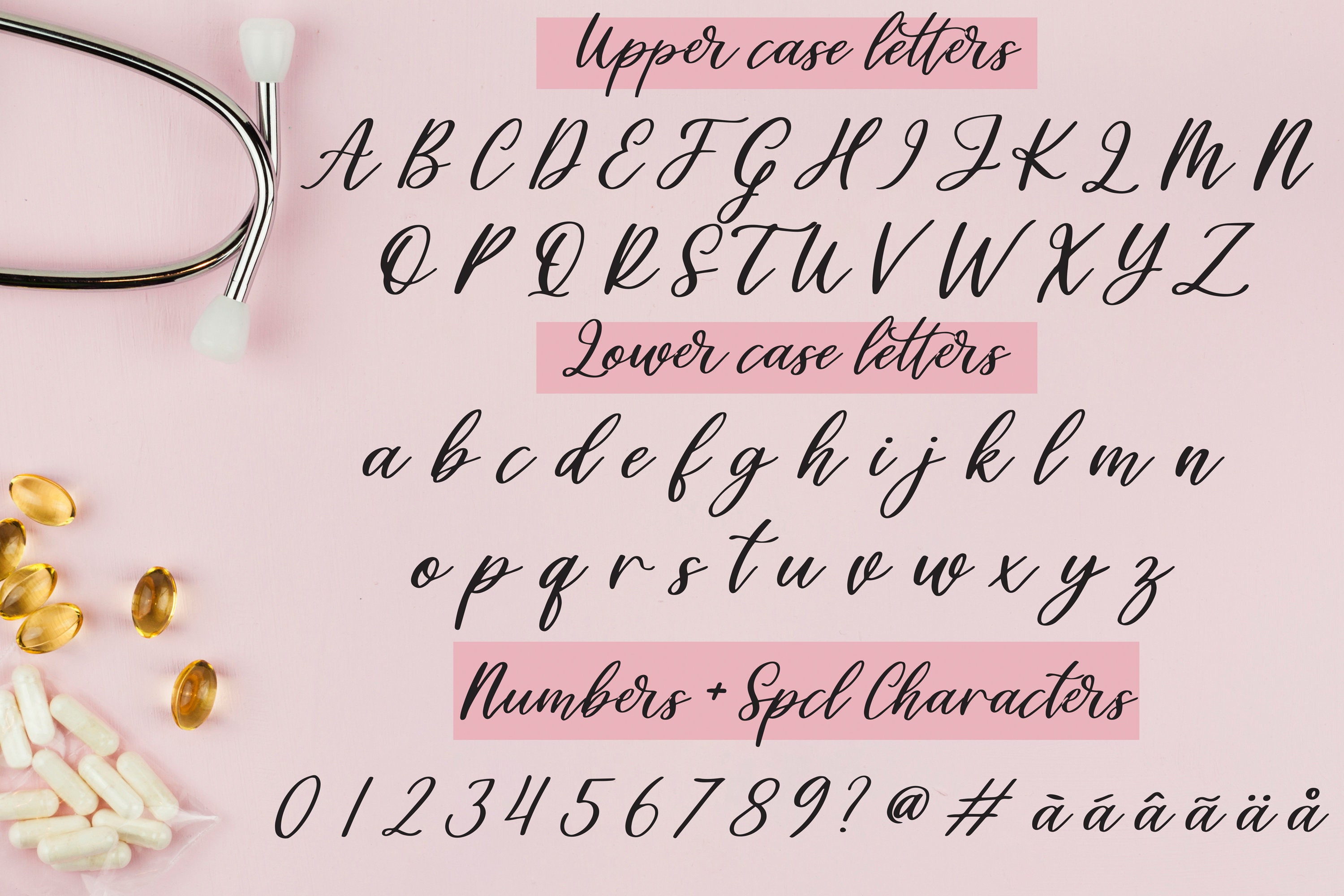 Healers Font, Nurse Font, Doctor Font, Stehoscope Font, Nurse Alphabet ...