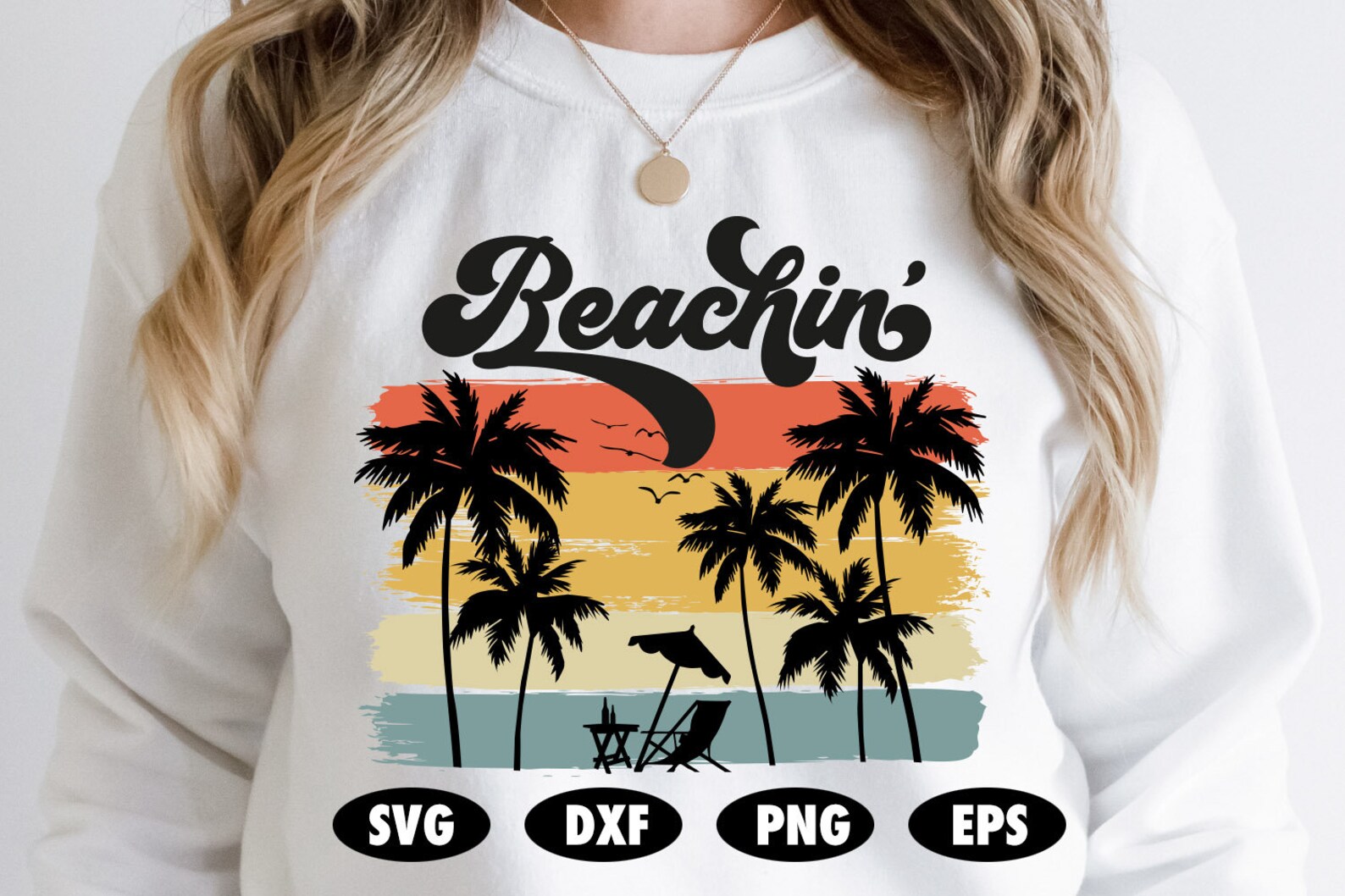 Beachin' SVG Summer SVG Beachin Sublimation Beach Svg - Etsy