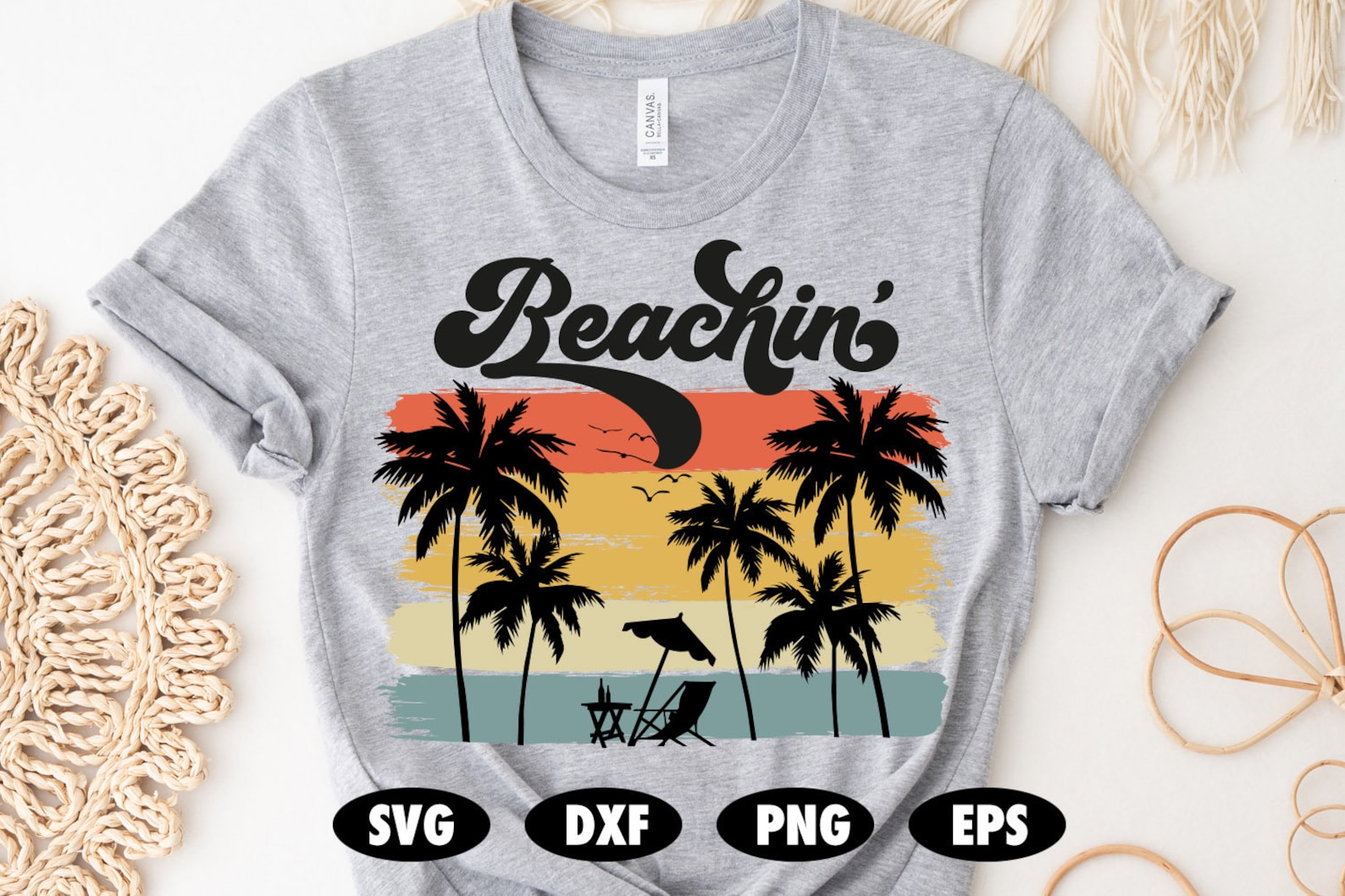 Beachin' SVG Summer SVG Beachin Sublimation Beach Svg - Etsy