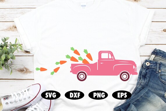 Easter Truck Svg Truck Svg Carrot Svg Funny Svg Bunny Svg - Etsy